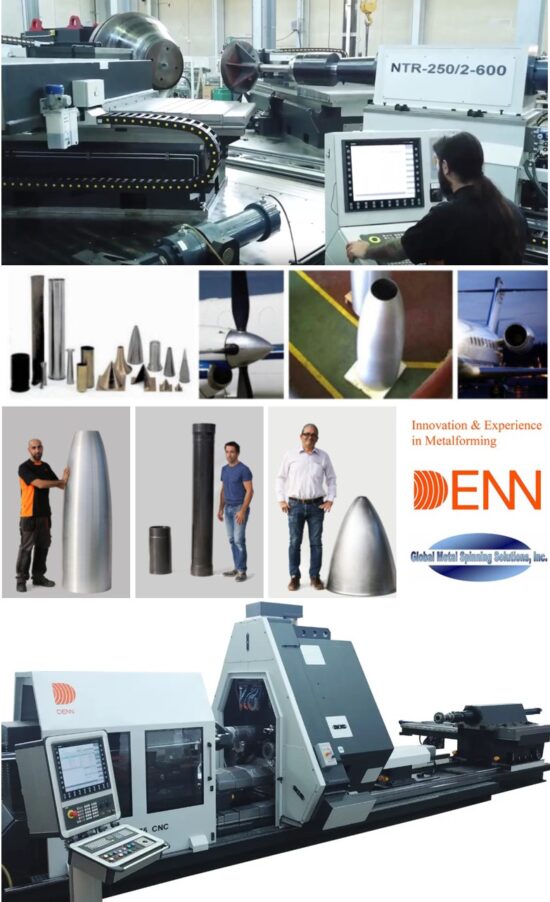 DENN Metal Forming Machinery for Aerospace, Space, and Defense Industries